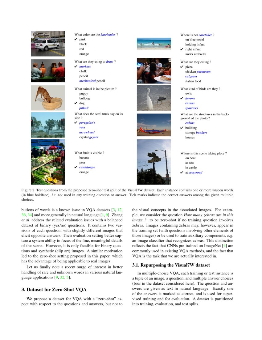 Zero-Shot Visual Question Answering | DeepAI